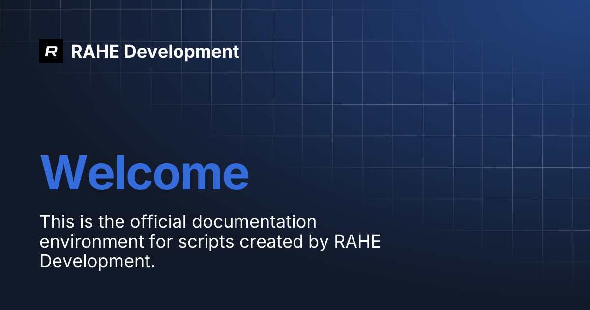 Welcome | RAHE Development